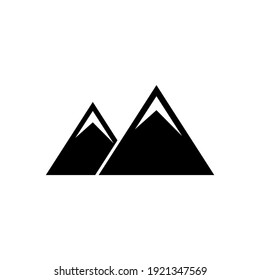 Mountain Icon Mount Symbol Vector Sign Stock Vector (Royalty Free ...