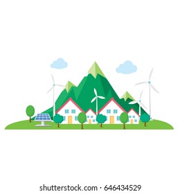 Mountain Island Vector Design Stock Vector (Royalty Free) 646434529 ...