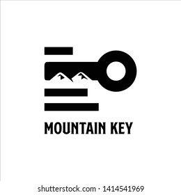 Mountain Key Icon Vector Logo Stock Vector (Royalty Free) 1414541969 ...