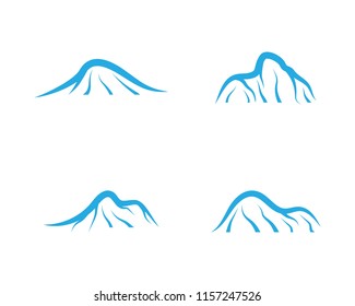 Mountain Symbol Illustration Stock Vector (Royalty Free) 1157247526 ...