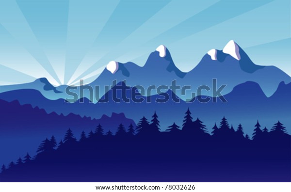 10 Pine Treeline Outline Bilder, Stockfotos und Vektorgrafiken ...