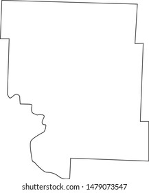 Mountrail County Map State North Dakota 스톡 벡터(로열티 프리) 1479073547 ...