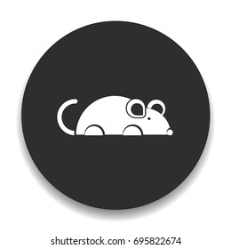 Mouse Animal Icon Stock Vector (Royalty Free) 695822674 | Shutterstock
