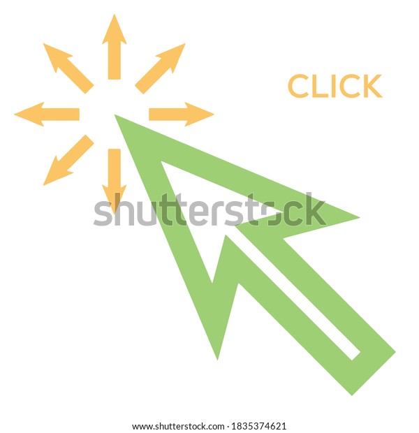 Mouse Click Arrow Series Stock Illustration Stock Vector (Royalty Free ...