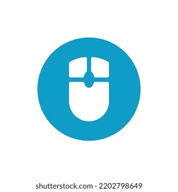 Mouse Logo Icon Design Circle Computer Stock Vector (Royalty Free ...