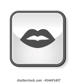 Mouth Icon Stock Vector (Royalty Free) 454691407 | Shutterstock