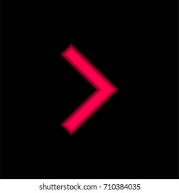 Move Next Page Symbol Red Glowing Stock Vector (Royalty Free) 710384035 ...
