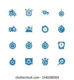 Movement Icon Set Collection 16 Filled Stock Vector (Royalty Free ...