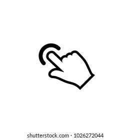 Movements Hands Vector Icon Stock Vector (Royalty Free) 1026272044 ...