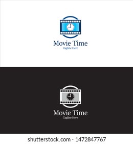 Movie Time Logo Vector Stock Vector (Royalty Free) 1472847767 ...