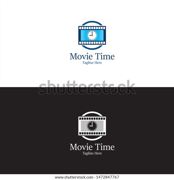 Movie Time Logo Vector Stock Vector (Royalty Free) 1472847767 ...