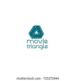 Movie Triangle Stock Vector (Royalty Free) 725272444 | Shutterstock
