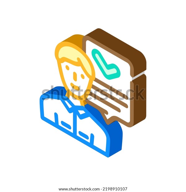 Mql Marketing Qualified Lead Isometric Icon Stock Vector (Royalty Free ...