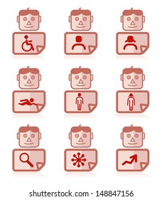 Mr Icon Set Transportation Icon Vector Stock Vector (Royalty Free ...