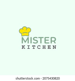 Mr Kitchen Logo Resturant Bar Stock Vector (Royalty Free) 2075430820 ...