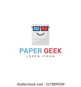 Mr Paper Logo Design Template Stock Vector (Royalty Free) 2173899539 ...