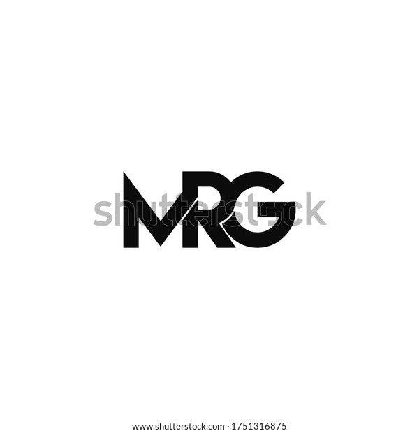 Mrg Letter Original Monogram Logo Design: เวกเตอร์สต็อก (ปลอดค่า ...