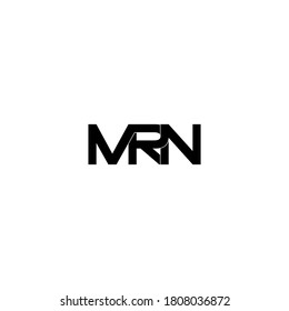 Mrn Letter Original Monogram Logo Design Stock Vector (Royalty Free ...