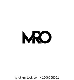Mro Letter Original Monogram Logo Design Stock Vector (Royalty Free ...