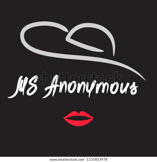 Ms Anonymous Drawing Unknown Woman Print Stock Vector (Royalty Free) 1135853978 | Shutterstock