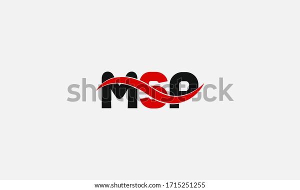 Msp Letter Logo Unique Attractive Creative Stock Vector (Royalty Free ...