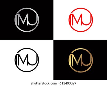 Mu Text Logo Stock-vektor (royaltyfri) 611403029 | Shutterstock