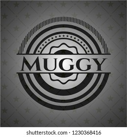 Muggy Dark Badge Stock Vector (Royalty Free) 1230368416 | Shutterstock