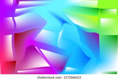 Multi Color Gradient Background Design Stock Vector (Royalty Free ...