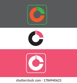 Multi Color Letter C Logo Collection Stock Vector (Royalty Free ...
