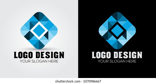 Multi Color Logo Design Template Vector Stock Vector (Royalty Free ...