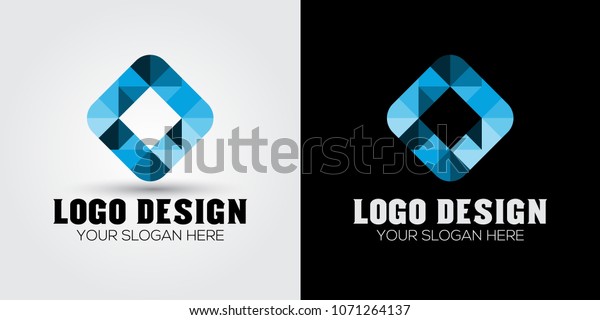 Multi Color Logo Design Template Vector Stock Vector (Royalty Free ...