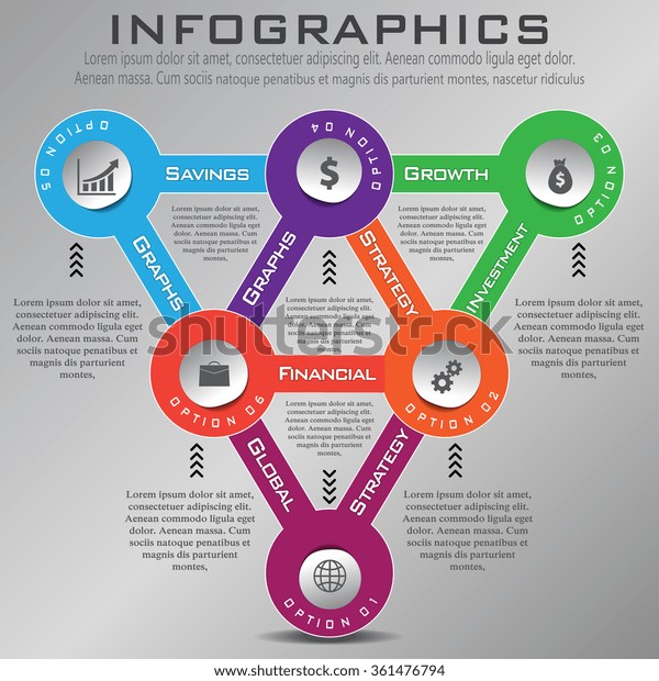 Multi Purpose Infographics Banner Layout Web Stock Vector (Royalty Free ...