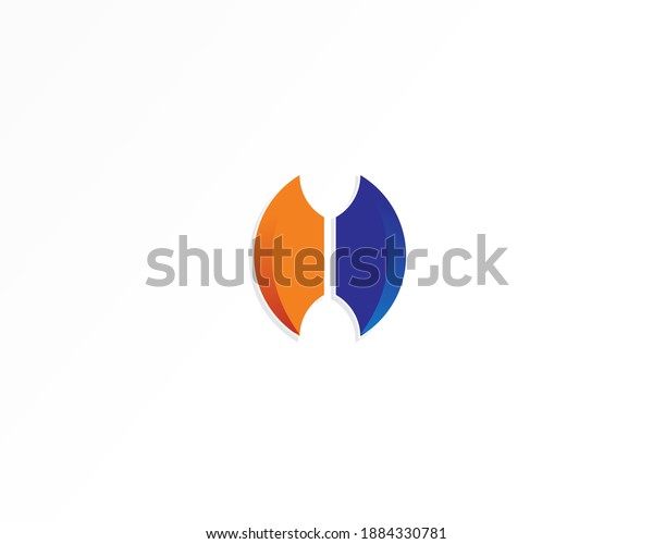 Multicolor Company Logo Design Universal Icon Stock Vector (Royalty ...