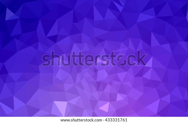 Multicolor Purple Pink Polygonal Illustration Which Stock Vector ...