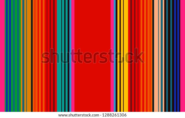 Multicolor Striped Background, Mexican Sarape, Traditional Mexican ...