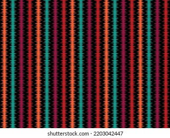 Multicolored Irregular Horizontal Vertical Stripes Vector Stock Vector ...