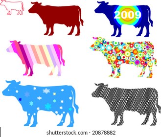 1,198 Multi colored cows Images, Stock Photos & Vectors | Shutterstock