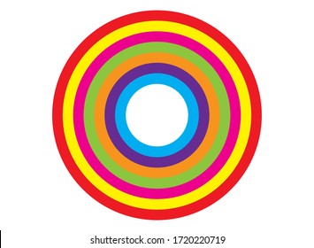 351,379 Rainbow colored circles Images, Stock Photos & Vectors ...