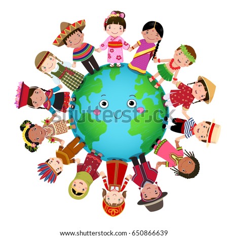 Children Around The World Clipart | Free download on ClipArtMag