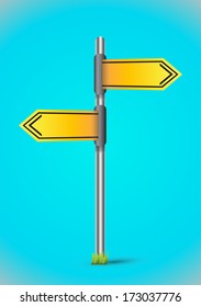 1,933 Multi direction road sign Images, Stock Photos & Vectors ...