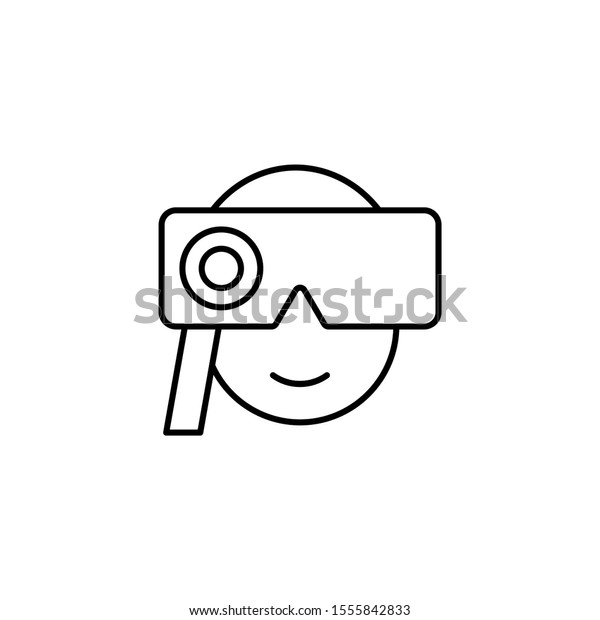 Multiestenope Doctor Icon Simple Line Outline Stock Vector (Royalty Free) 1555842833 | Shutterstock