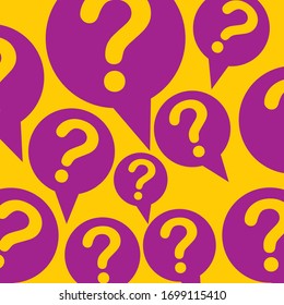 Multiple Question Marks On Colorful Background Stock Vector (Royalty ...