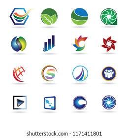 Vektor Stok Multipurpose Corporate Logo Design Template (Tanpa Royalti ...