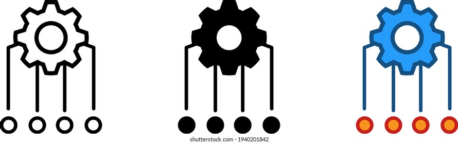 Multithreading Icon Vector Illustration Stock Vector (Royalty Free ... Multithreading Icon Vector Illustration Stock Vector (Royalty Free ...