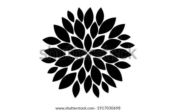 Mum Flower Vector Clip Art: vetor stock (livre de direitos) 1917030698 ...