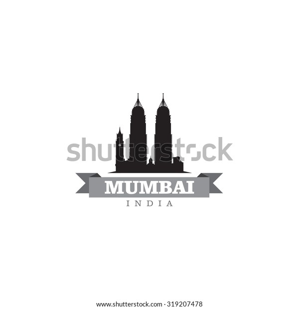 Mumbai India City Symbol Vector Illustration Stock Vector (Royalty Free ...