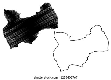 Mus Provinces Republic Turkey Map Vector Stock Vector (Royalty Free ...