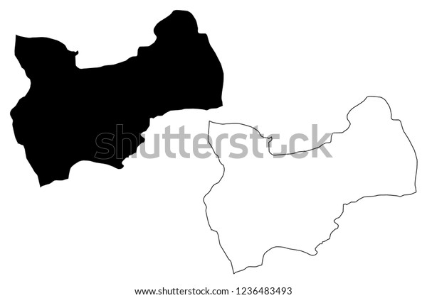 Mus Provinces Republic Turkey Map Vector Stock Vector (Royalty Free ...