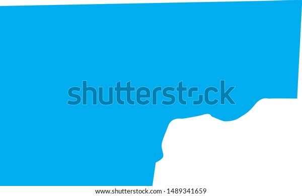 Muscatine County Map Iowa State Stock Vector (Royalty Free) 1489341659 ...