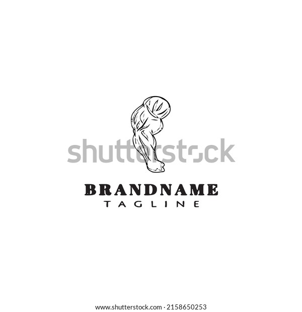 Muscle Logo Icon Design Template Modern Stock Vector (Royalty Free ...